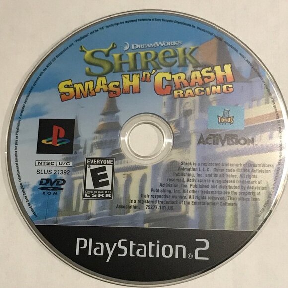 Sony | Video Games & Consoles | Ps2 Shrek Smash N Crash Racing ...